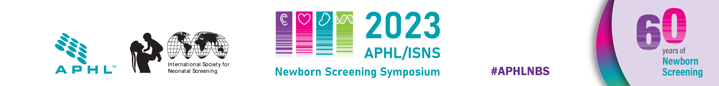 2023 APHL/ISNS Newborn Screening Symposium Main banner