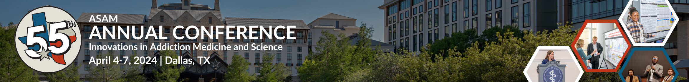 55th ASAM Annual Conference Main banner