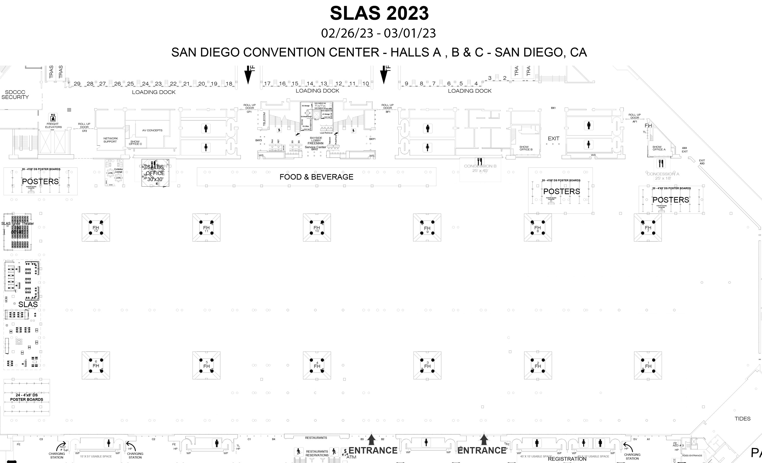 SLAS2023 Floor Plan