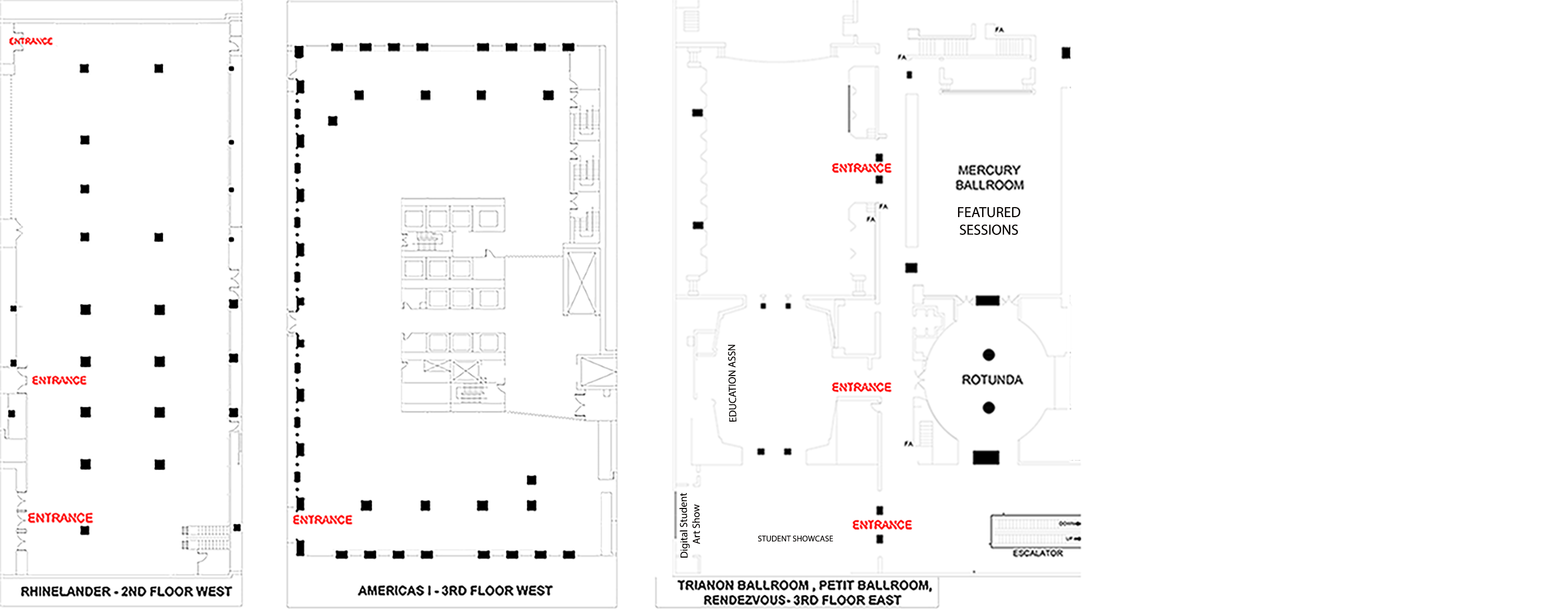 NYSSBA's 2025 Annual Convention & Education Expo Floor Plan
