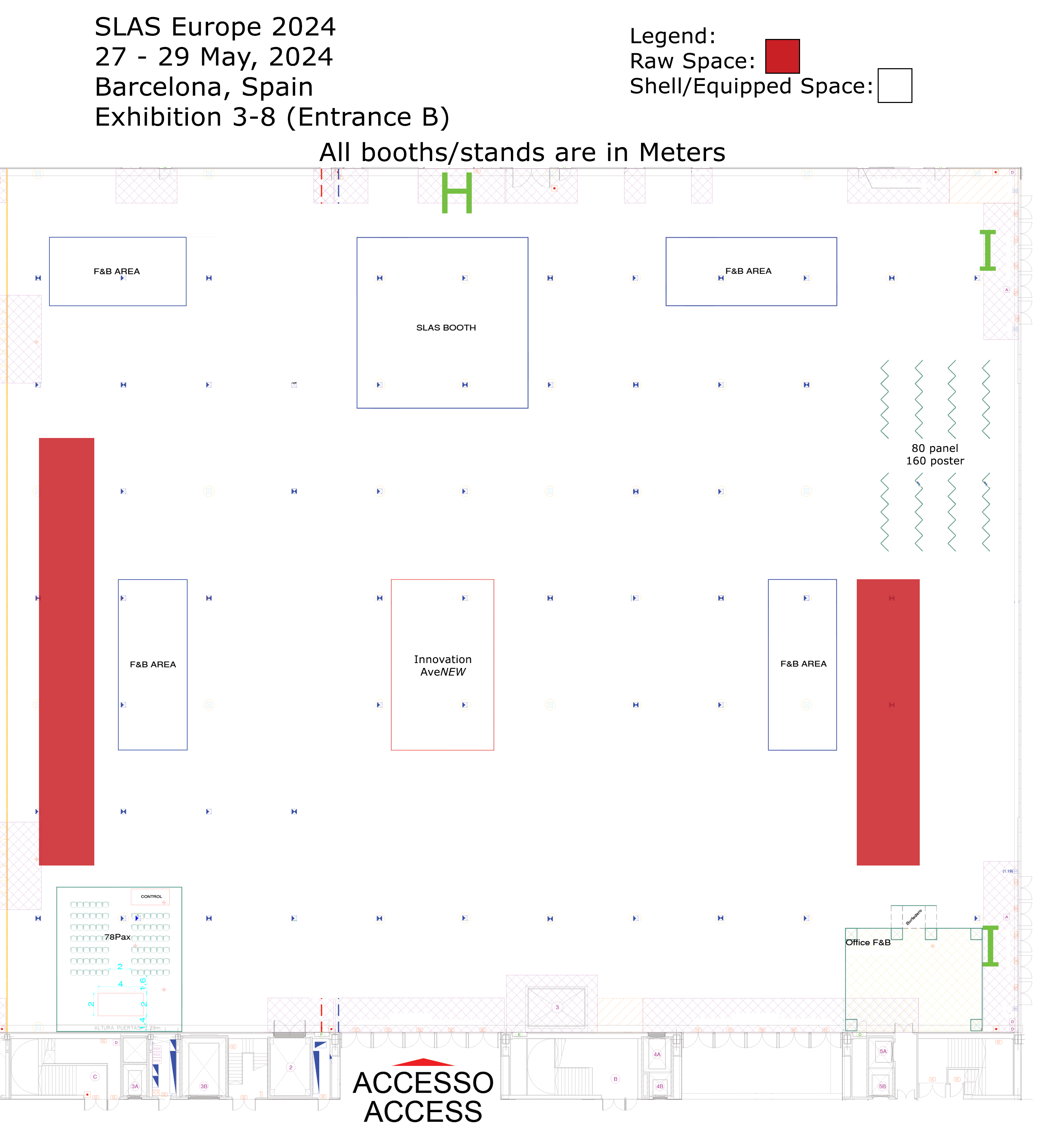 SLAS Europe 2024 Floor Plan
