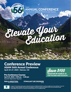 56th ASAM Annual Conference